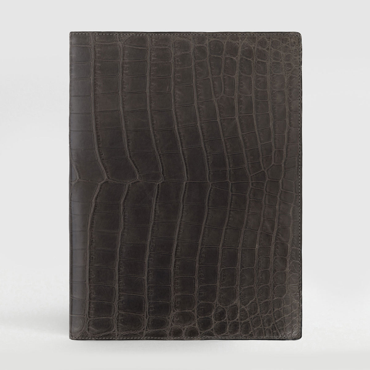 A4 Notebook Cover in Crocodile - Grigio-NBC-NA4-020-087 – Graae Copenhagen
